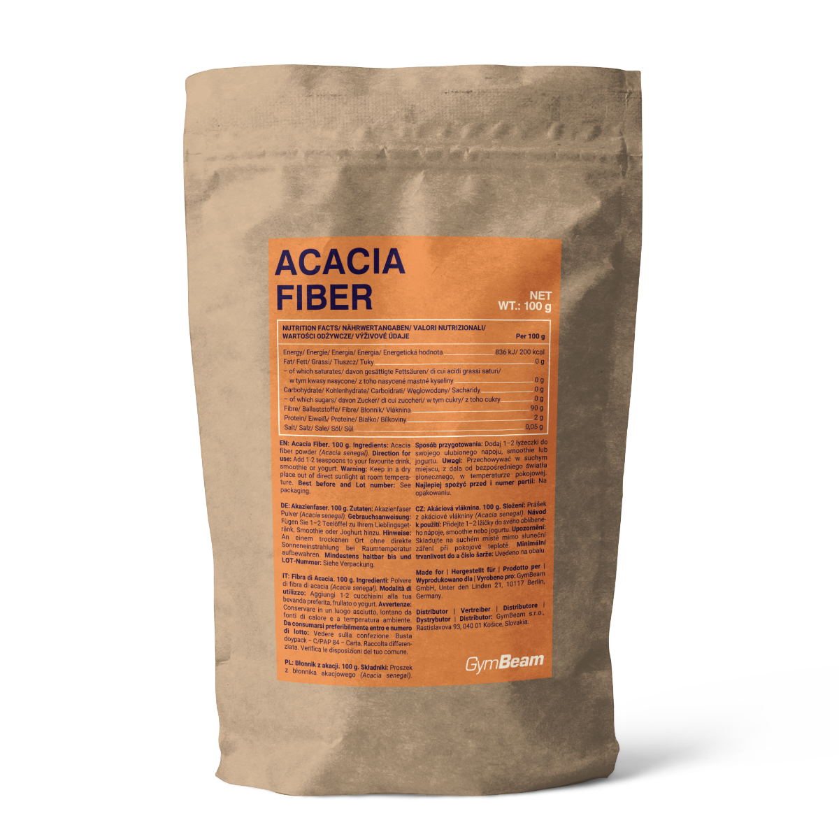Fibra di Acacia - GymBeam | GymBeam.it